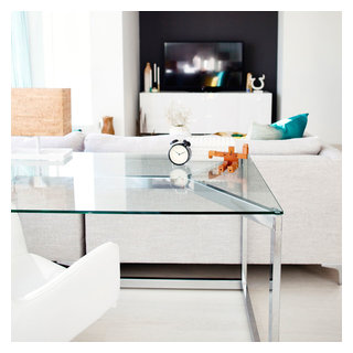 Light + Bright Bachelorette Loft - Modern - Dining Room - Los Angeles ...