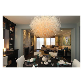 Lighting a Kitchen and Dining room - Contemporary - Dining Room - San ...