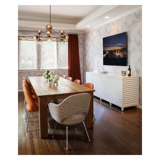lisa rubenstein - real room design - Transitional - Dining Room - San ...