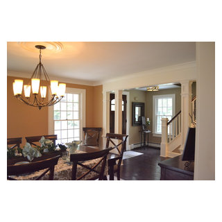 Low Walls/Interior Columns - Traditional - Dining Room - New York - by ...