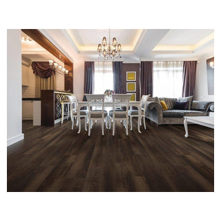 Luxury Vinyl Tile & Plank Flooring - Craftsman - Dining Room - San ...