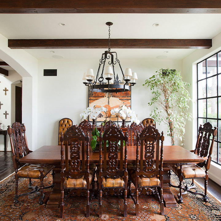 75 Mediterranean Dining Room Ideas You'll Love - April, 2025 | Houzz