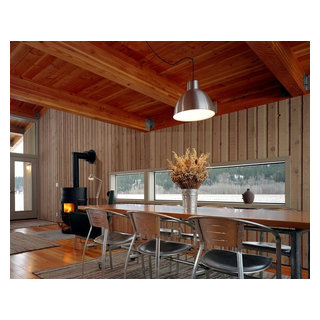 Methow Cabin - Modern - Dining Room - Seattle - by Eggleston Farkas ...