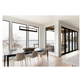 Minnesota Mountain Modern - Contemporary - Dining Room - Minneapolis ...