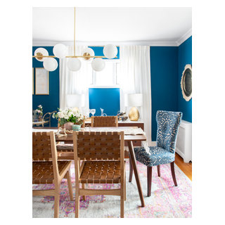 Modern Bohemian Tudor | Dining Room - Transitional - Dining Room - New ...