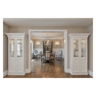 Modern Craftsman Style Home in Naperville - Craftsman - Dining Room ...