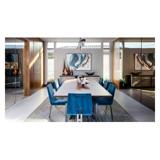 Modern Elegance in Las Vegas - Contemporary - Dining Room - Las Vegas ...
