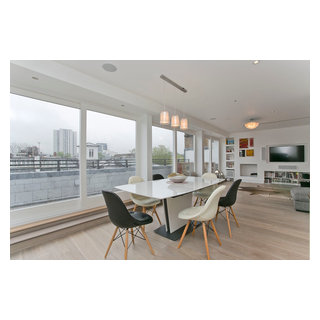 Modern Penthouse in Swiss Cottage, London - Modern - Dining Room ...