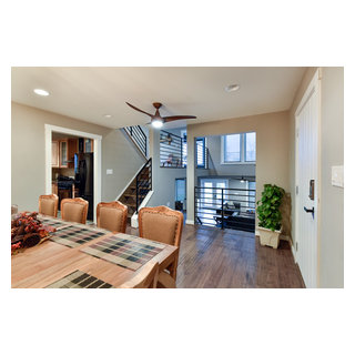 Modern, Split-Level Custom Home in Arlington, VA, with Arts & Crafts ...