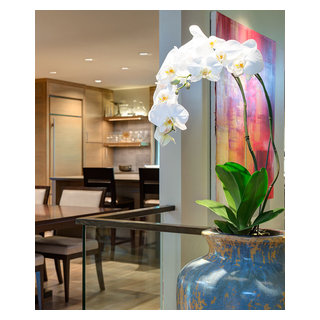 Modern Update for a 1980s Rancher - Contemporary - Dining Room ...