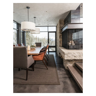 Mountain Modern - Contemporary - Dining Room - Other - by Pearson ...