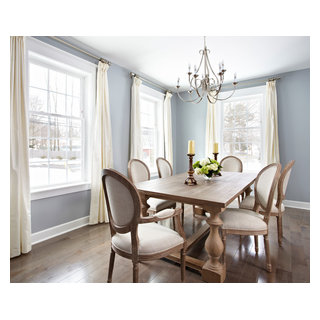 New England Colonial - Traditional - Dining Room - New York - by ...