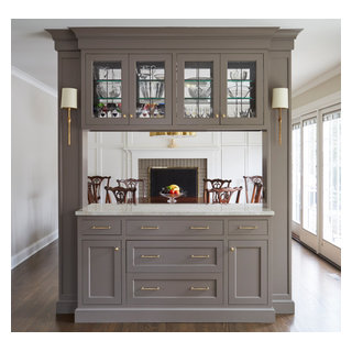 Dining Room Breakfront - Transitional - Dining Room - Chicago - by ...