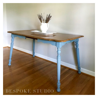 Oak Cottage Style Table - Campagne - Salle à Manger - Columbus | Houzz