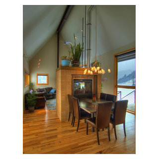 Olson Residence - Contemporary - Dining Room - Phoenix - by Valdez ...