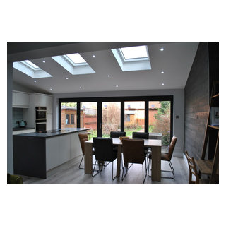 Open plan ground floor refurbishment - Contemporáneo - Comedor ...