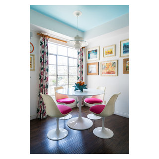 Our Palm Beach Color-Splosion Apartment! - Eclectic - Dining Room - Los ...