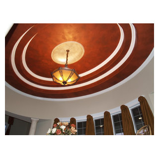 Oval Ceiling - Dining Room - Chicago - by Kisarau Architect, LTD. | Houzz