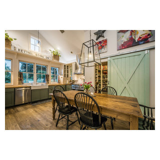 Paleface Ranch - Farmhouse - Dining Room - Austin - by Van Wicklen ...