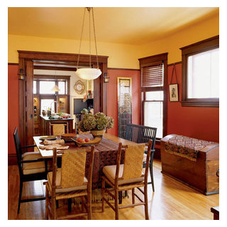 Peppery (SW 6615) - Rustic - Dining Room - Columbus - by Sherwin ...