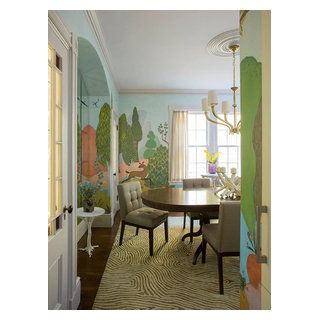 Playful Glamour - Eclectic - Dining Room - Boston - by Heidi Pribell ...