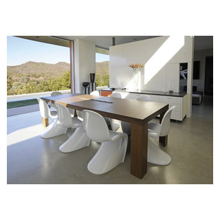 Plyned 108" Dining Table w/ Trough - Modern - Dining Room - Los Angeles ...