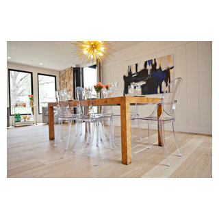 QC - Midcentury - Dining Room - Oklahoma City - by Ross Flinton Homes ...