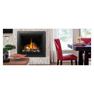 Residential Fireplaces - Dining Room - Calgary - by Classic Fireplace ...