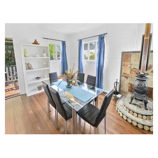 Ronald St Duplex - Modern - Dining Room - Brisbane - by Birchall and ...