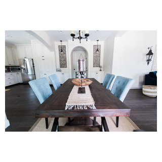 Round Mountain Ranch Casita - Méditerranéen - Salle à Manger - Autres ...