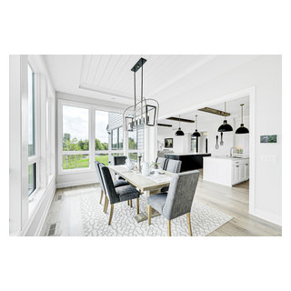 Rustic Modern Home - Modern - Dining Room - Minneapolis - by Custom One ...