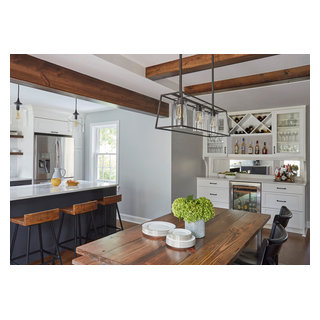 Rustic Modern - Transitional - Dining Room - Chicago - by Vine Street ...