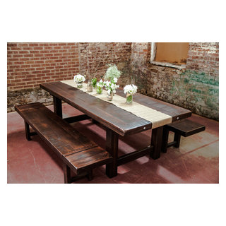 Rustic Trades Tables - Rústico - Comedor - Atlanta - de Rustic Trades ...