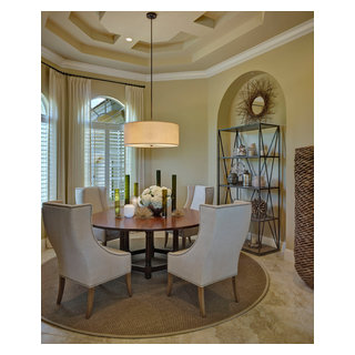 Shadow Wood - Transitional - Dining Room - Miami - by LAURA MILLER ...