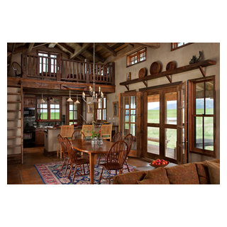 Shilo Ranch Compound - Rustic - Dining Room - Other - by Miller-Roodell ...