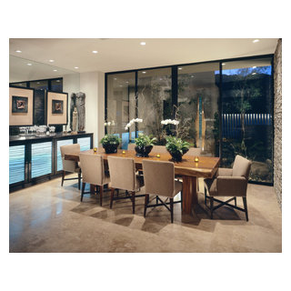 Sienna Limestone - Contemporary - Dining Room - Atlanta - by Material ...