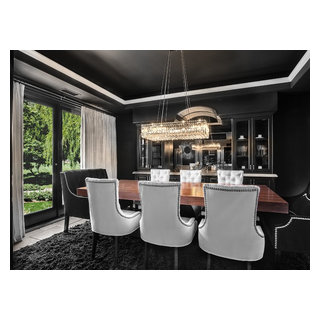 SJC Dramatic Remodel - Contemporary - Dining Room - Orange County - by ...