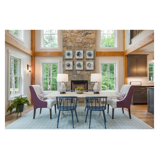 Springfield Barn Home - Farmhouse - Dining Room - Burlington - by ...