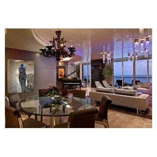 St Regis Bal Harbor - Contemporary - Dining Room - Miami - by Interiors ...