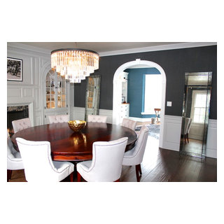 Swanky Dining Room - Contemporary - Dining Room - New York - by House ...