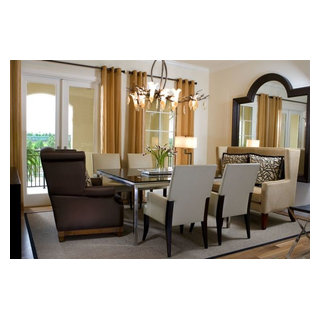 Talis Park - Traditional - Dining Room - Miami - by Simonsen-Hickok ...