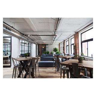 Team Dining Area - Industrial - Dining Room - Philadelphia - by Lamps ...