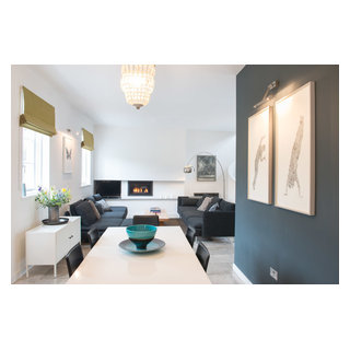 The Coach House, Dining Living Area - Modern - Dining Room - Devon - by ...