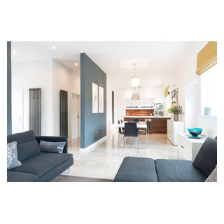 The Coach House, Open Plan Living Area - Modern - Dining Room - Devon ...