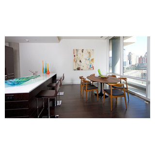 Tom Gaglardi (Dallas Stars Owner) Residence - Modern - Dining Room ...
