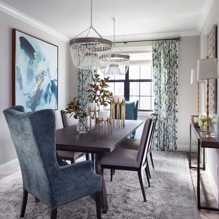 75 Gray Dining Room Ideas You'll Love - July, 2025 | Houzz