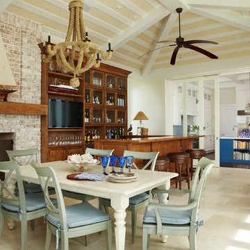 75 Tropical Dining Room Ideas You'll Love - April, 2022 | Houzz