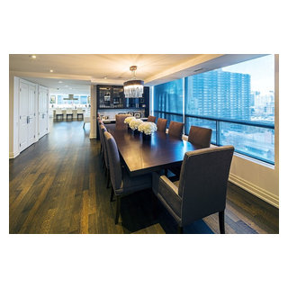 Universal Design Toronto Apartment - Transitional - Dining Room ...