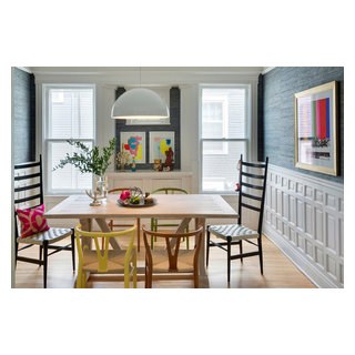 Urban Romantic - Transitional - Dining Room - Minneapolis - by Lucy ...