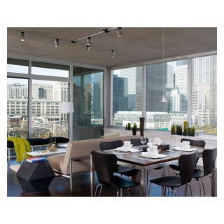 Vetro - Modern - Dining Room - Chicago - by Thomas Roszak Architecture ...